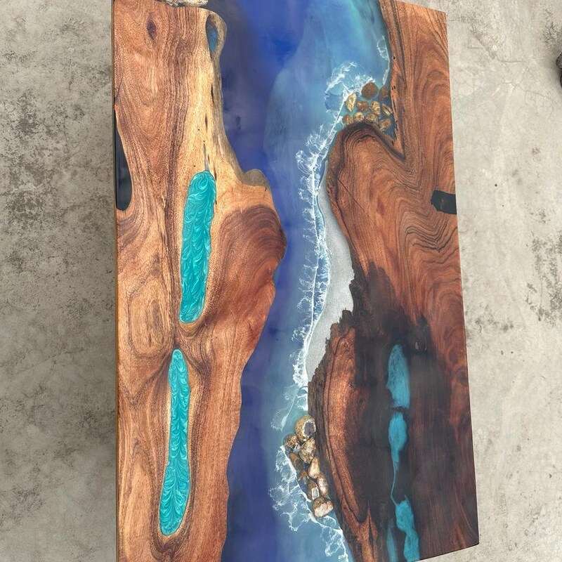 Resin Ocean Table - Etsy