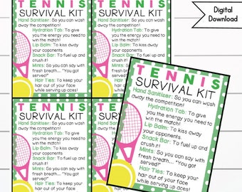 Tennis Survival Kit - Etsy