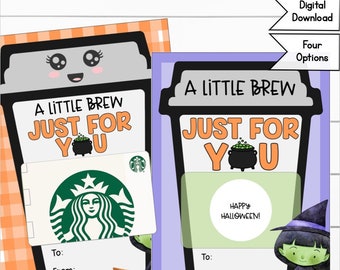 Halloween Gift Card Holder - Etsy