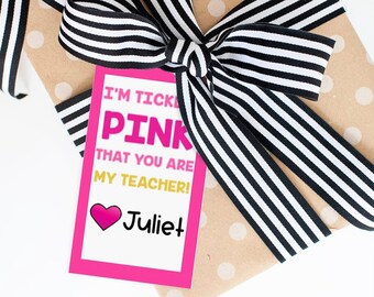 Tickled Pink That Your My Teacher - Etsy