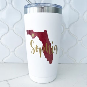 Florida State University Custom Cups - FSU Tumblers, Personalized ...