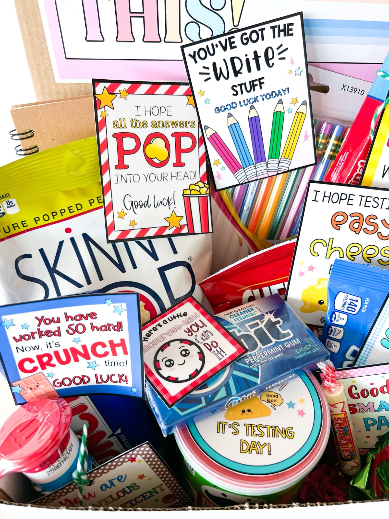 College Testing or Exam Care Package: "you Got This" Treat Box - Etsy