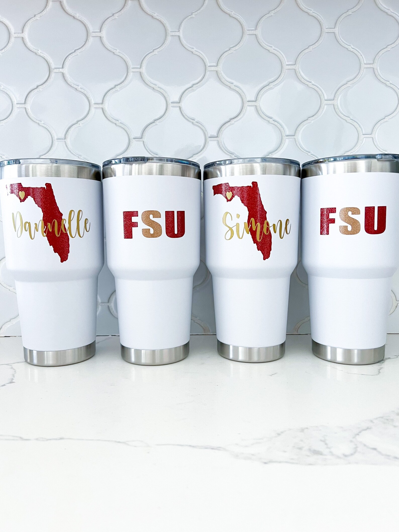 Florida State University Custom Cups, FSU Tumblers, Personalized ...