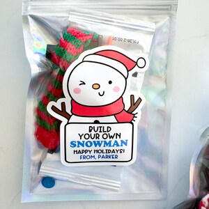 Assembled Playdough Snowman Kit: Classroom Party, Kids Holiday Craft ...