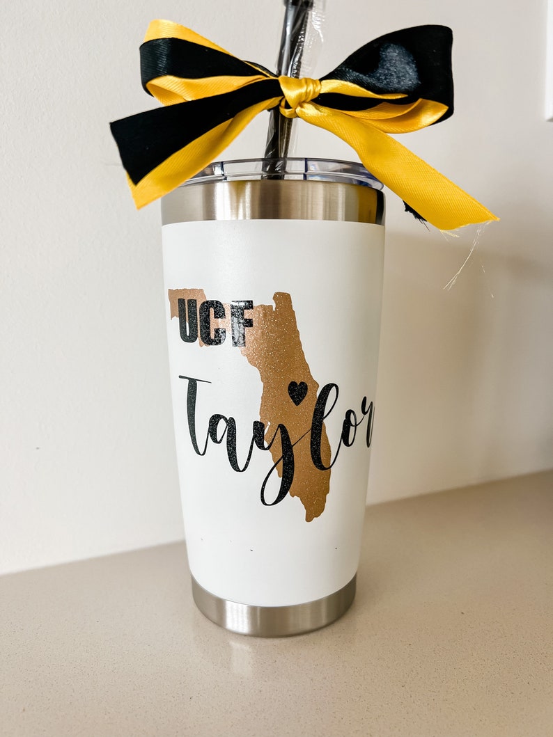 UCF Mom Tumbler, Personalized College Gift, Game Day Cup - Etsy