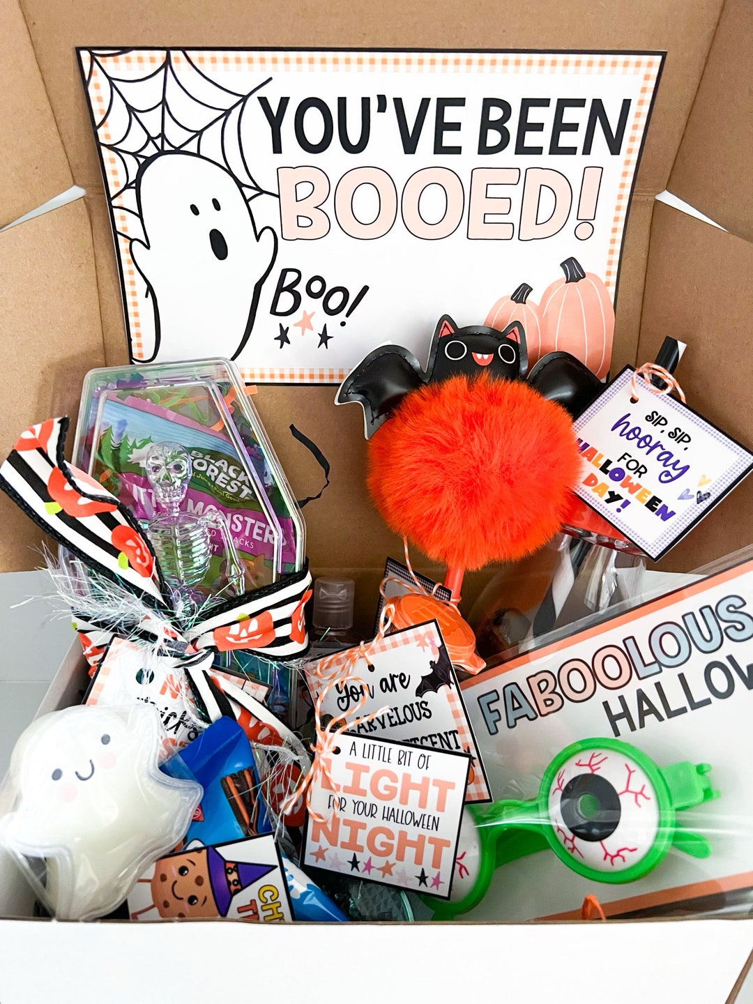Kids Boo Box, You've Been Booed, Neighbor Gifts, Halloween Treat ...