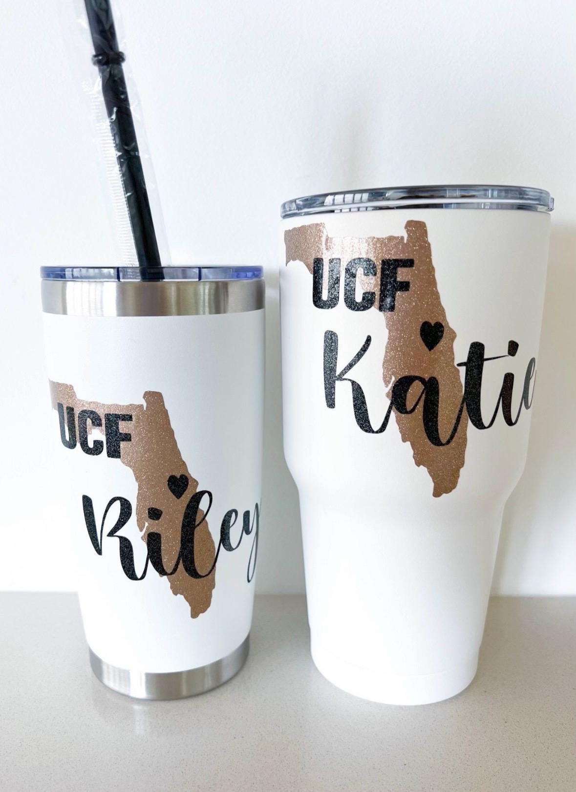 UCF Mom Tumbler, Personalized College Gift, Game Day Cup - Etsy