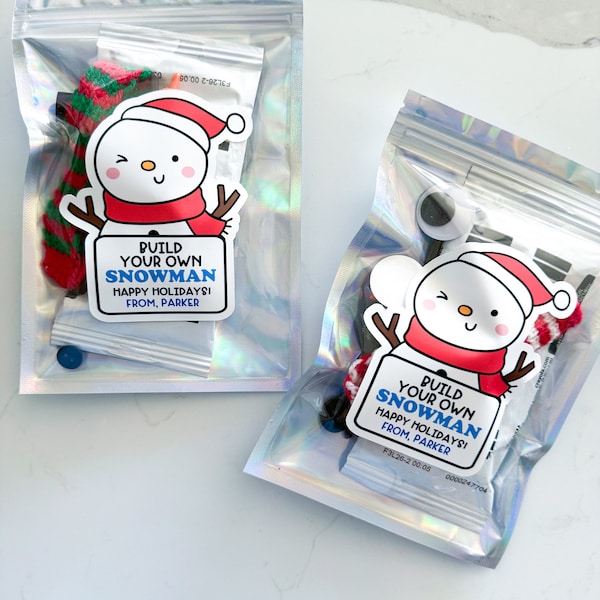 Playdoh Snowman Kit - Etsy