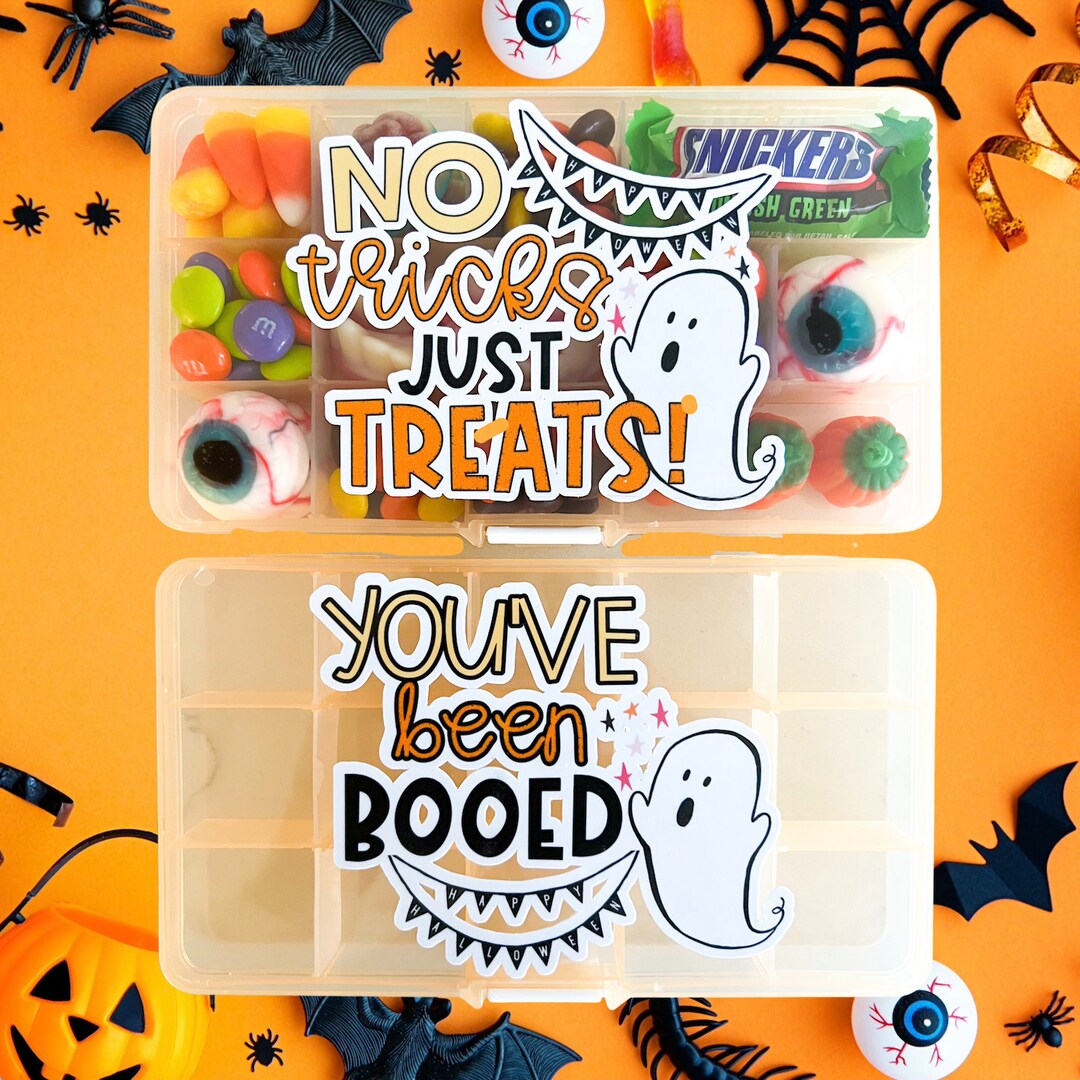 Boo Basket, You've Been Booed Gifts, Halloween Presents, No Tricks Just ...