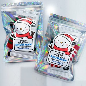 Assembled Playdough Snowman Kit: Classroom Party, Kids Holiday Craft ...