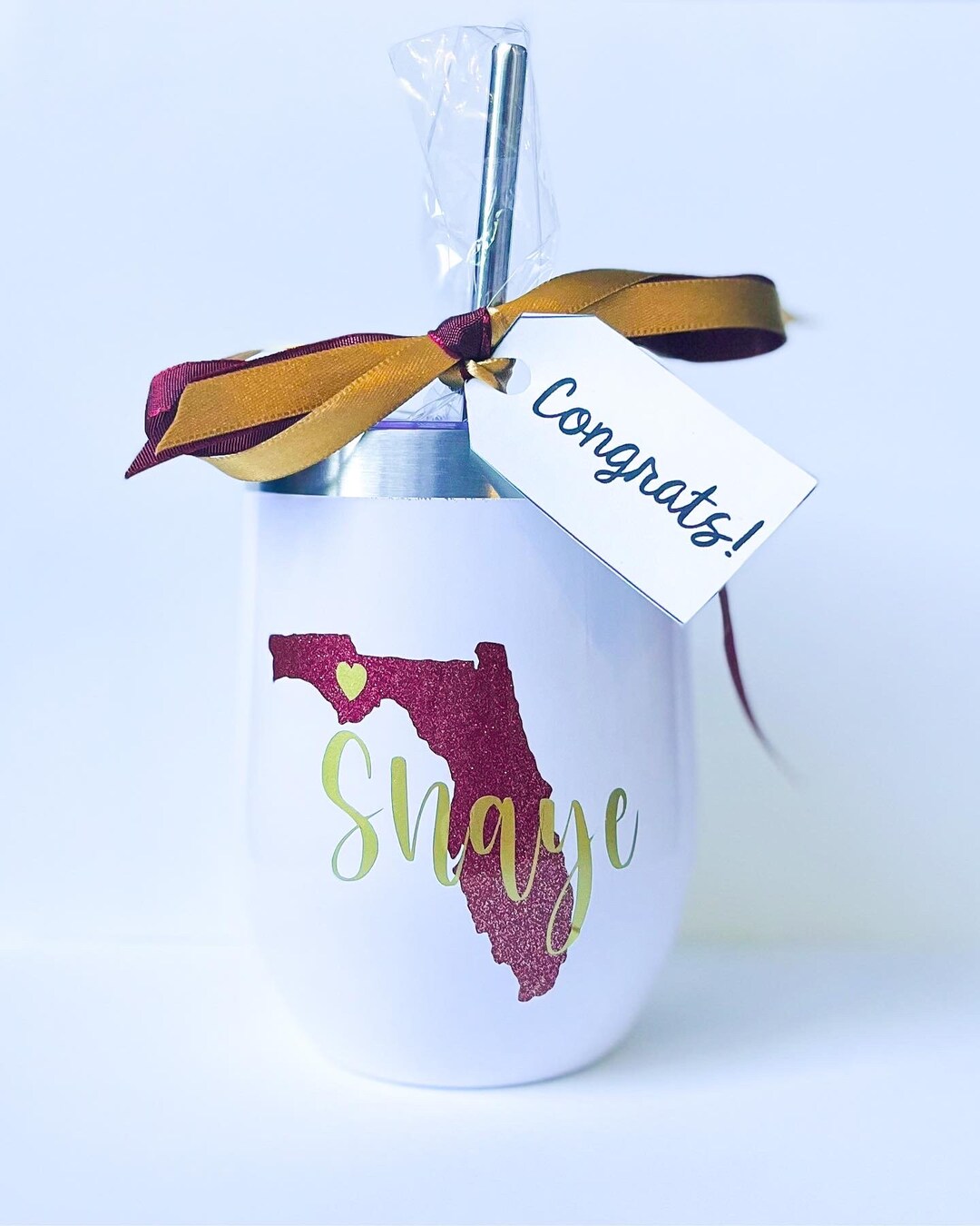Florida State University Cups, Nole Mom, FSU Tumblers, Personalized ...
