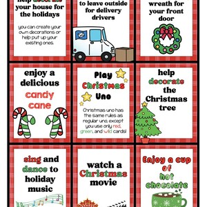 Family Advent Calendar Digital Download, Create You Own Christmas ...