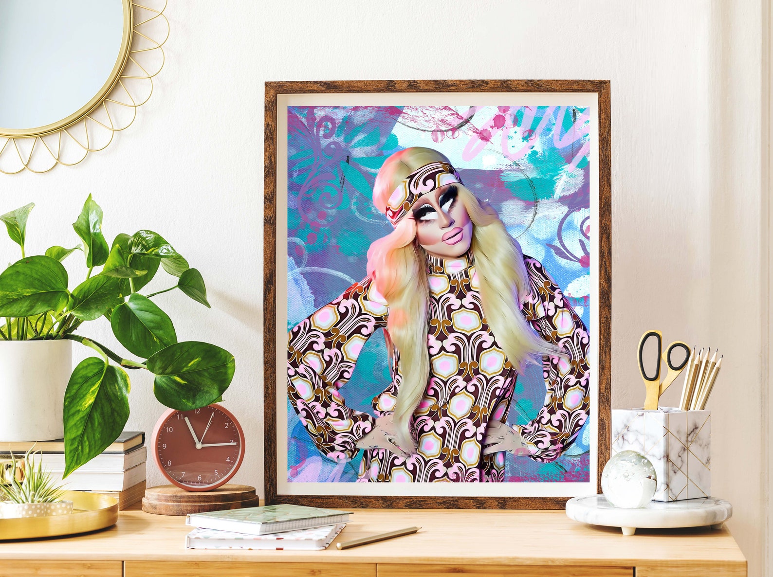 Trixie Mattel Fine Art Print - Drag Queen Art - Trixie Drag Queen ...