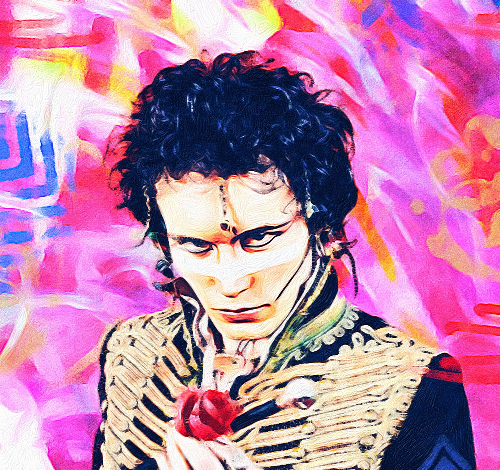 Adam Ant Fine Art Print - 80's Pop Art - Adam and the Ants - Ant Music ...