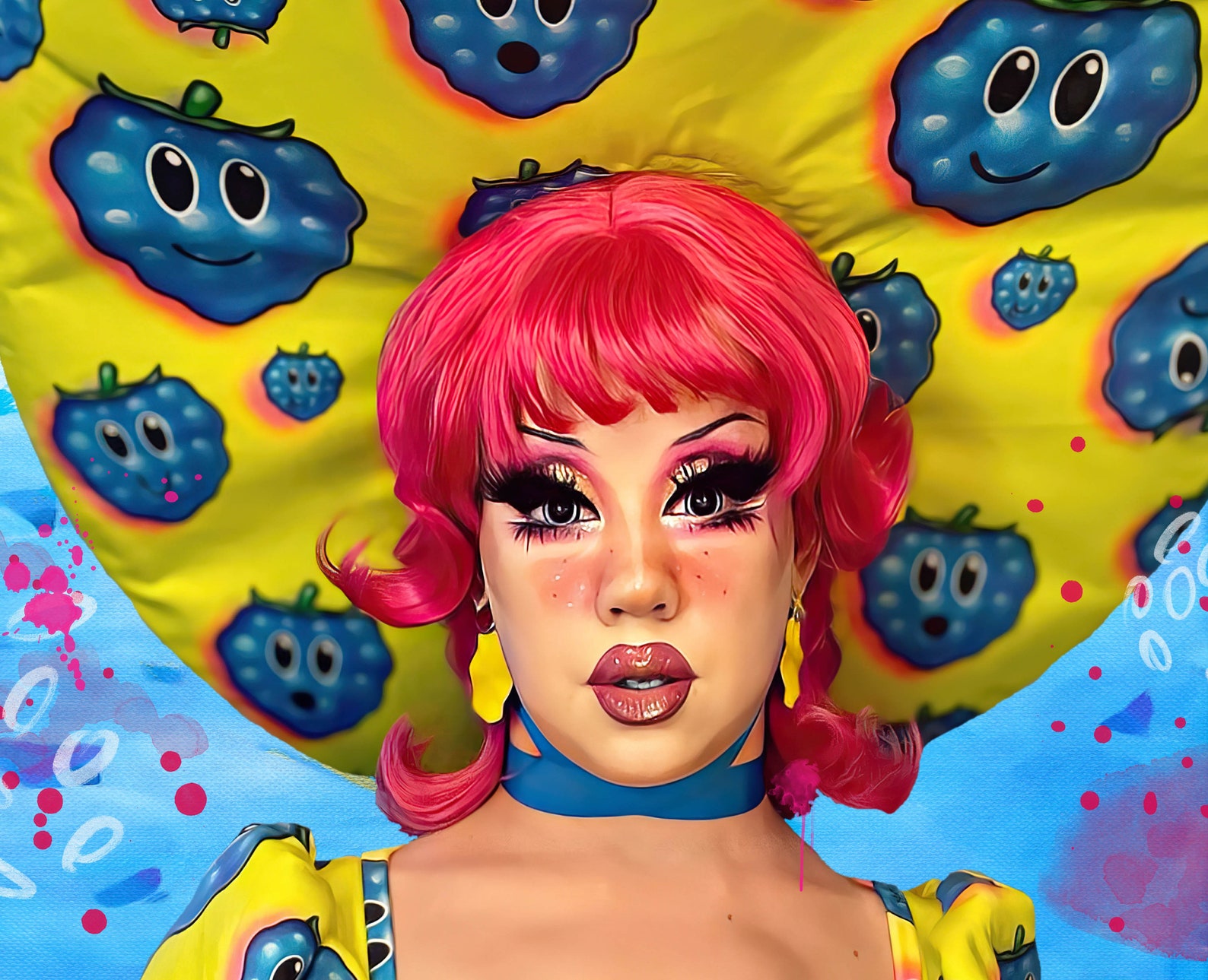 Willow Pill Fine Art Print - Pop Art - Willow Pill Modern Portrait ...