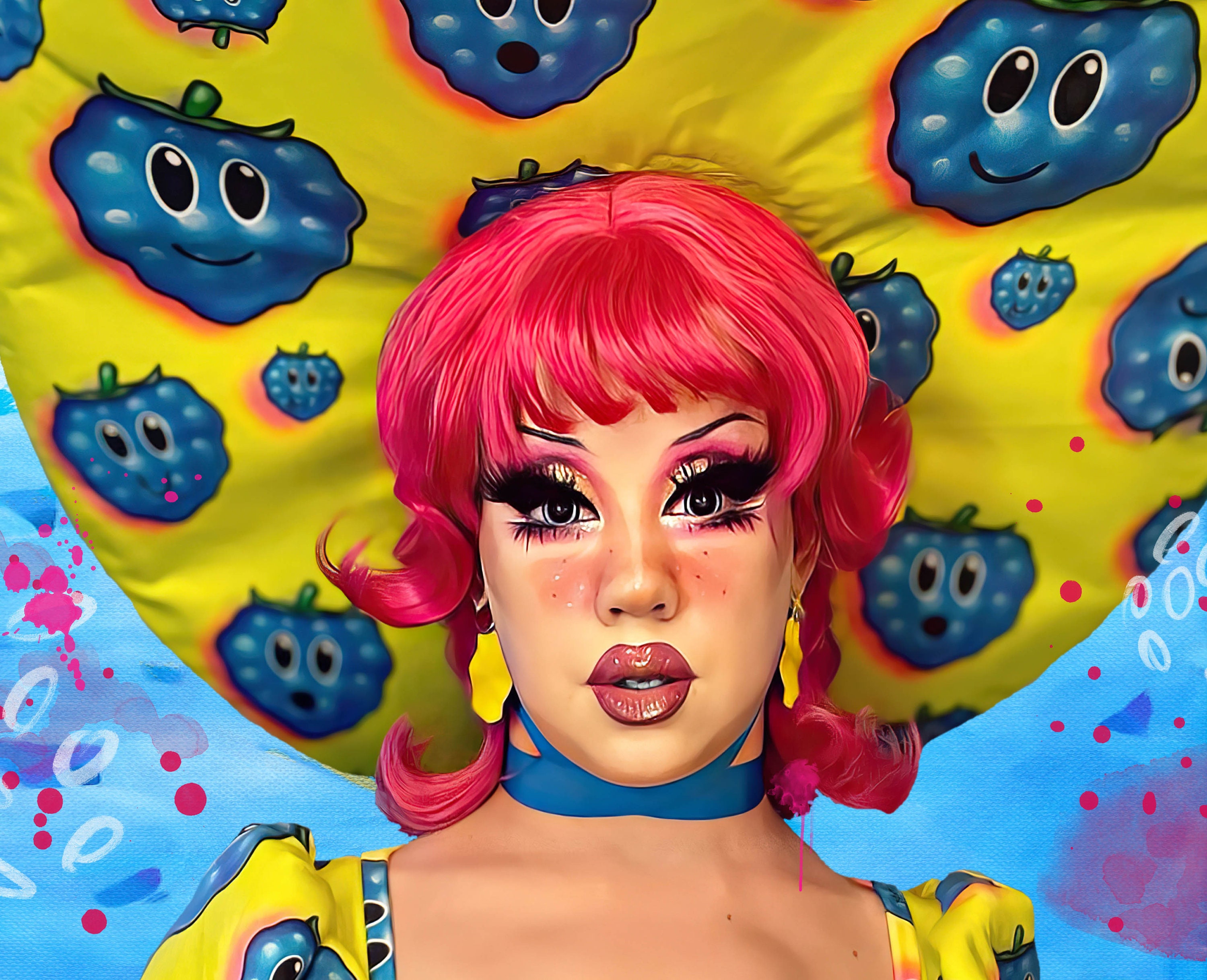 Willow Pill Fine Art Print - Pop Art - Willow Pill Modern Portrait ...