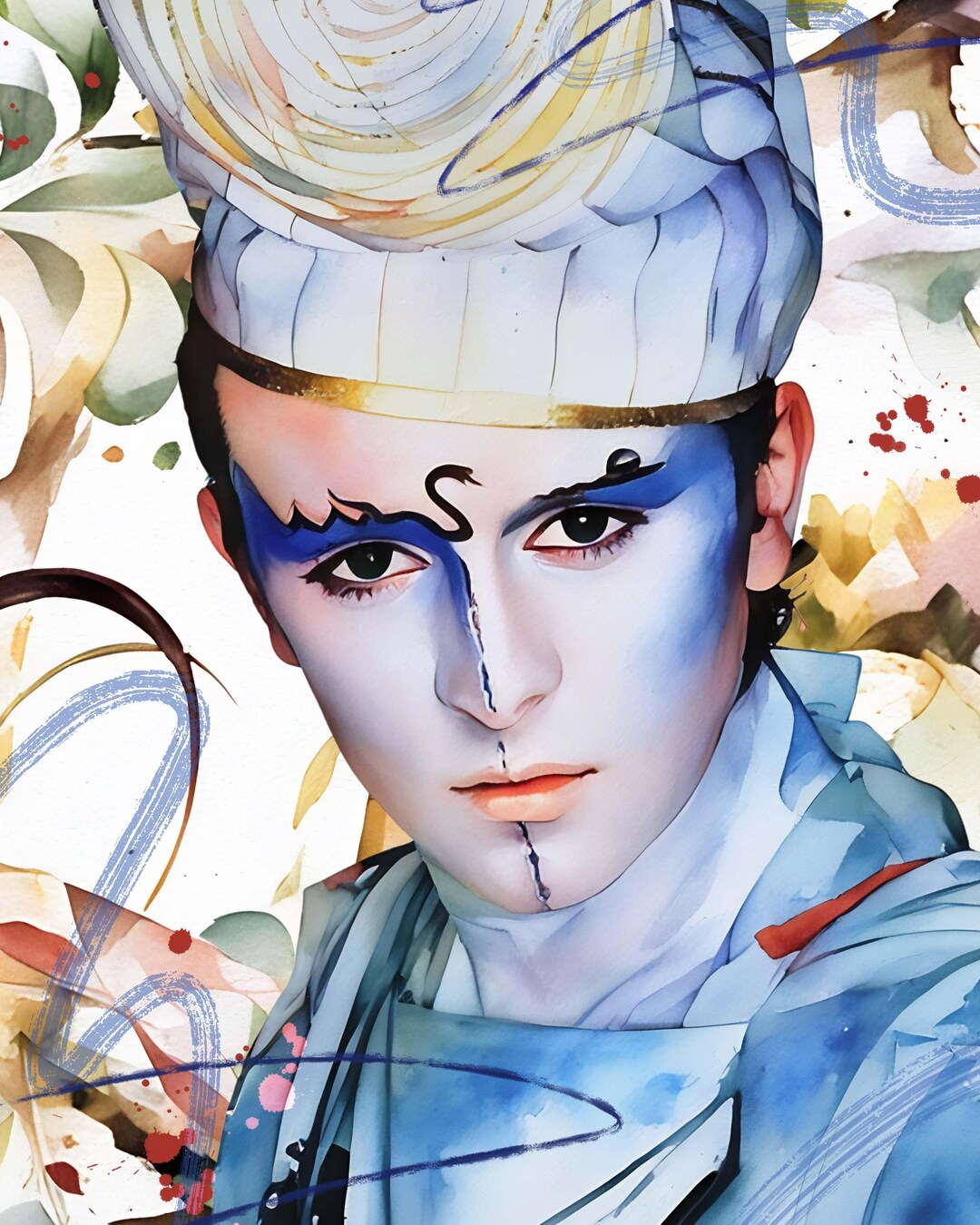 Steve Strange of Visage Fine Art Print - 80's Pop Art - Steve Strange ...