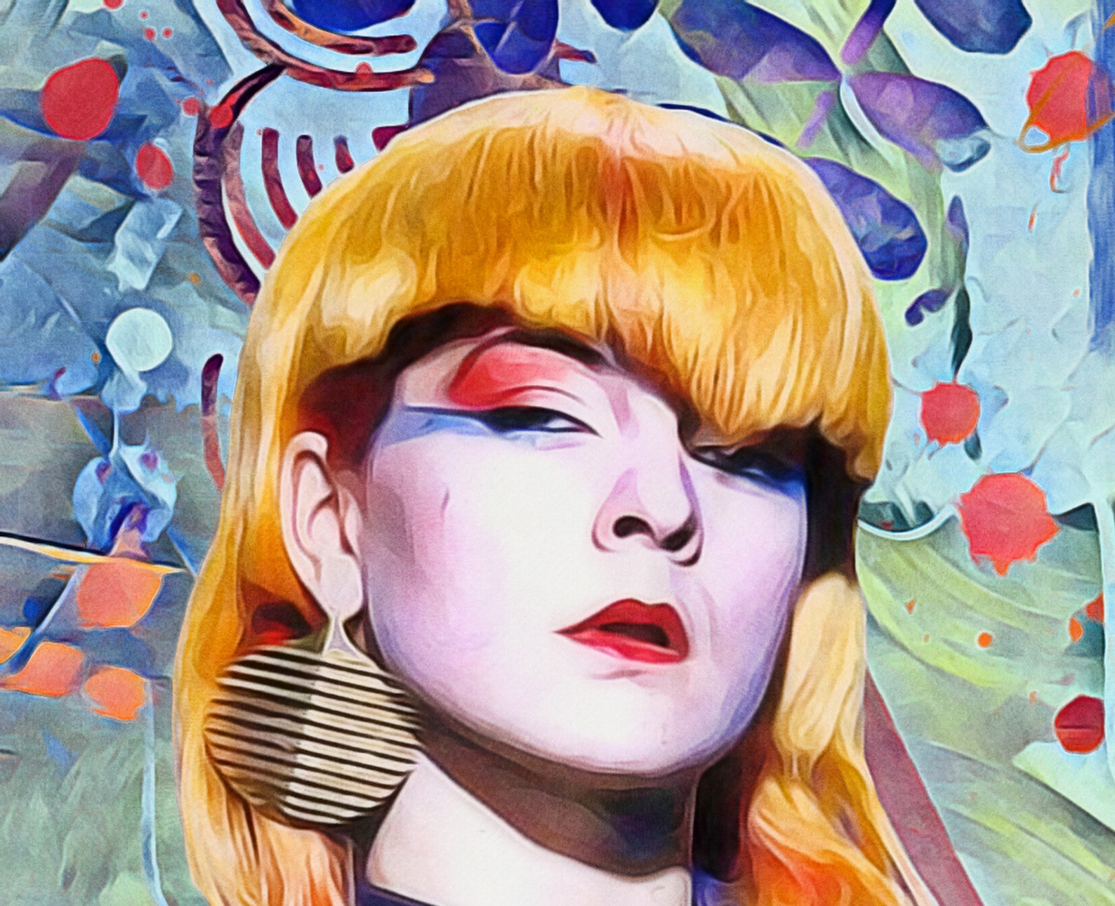 Toyah Fine Art Print - 80's Pop Art - Toyah Willcox Portrait - Etsy