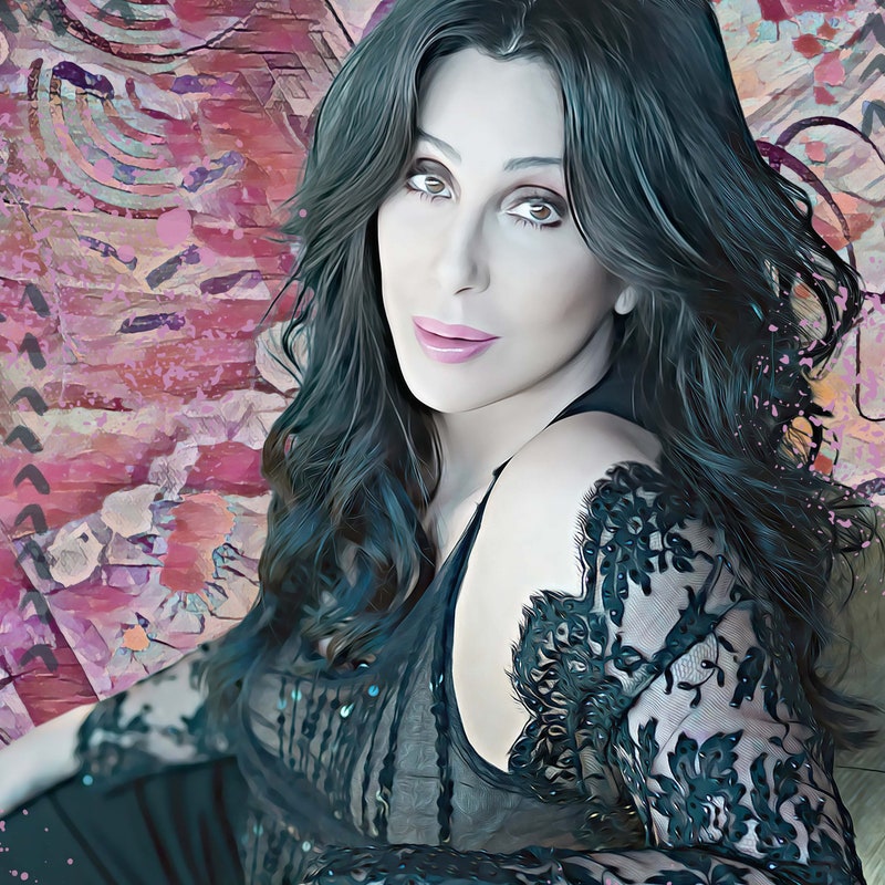 Cher Art Print - Etsy