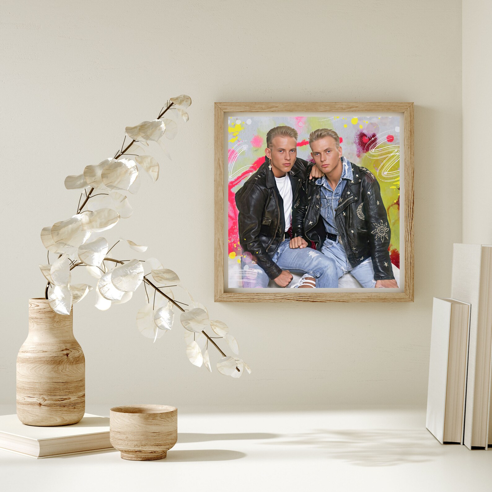 Bros Fine Art Print - 80's Pop Art - Matt Goss - Luke Goss - When Will ...