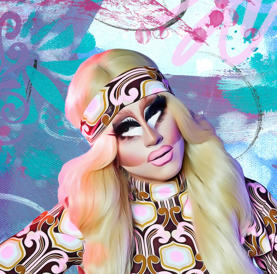 Trixie Mattel Fine Art Print - Drag Queen Art - Trixie Drag Queen ...