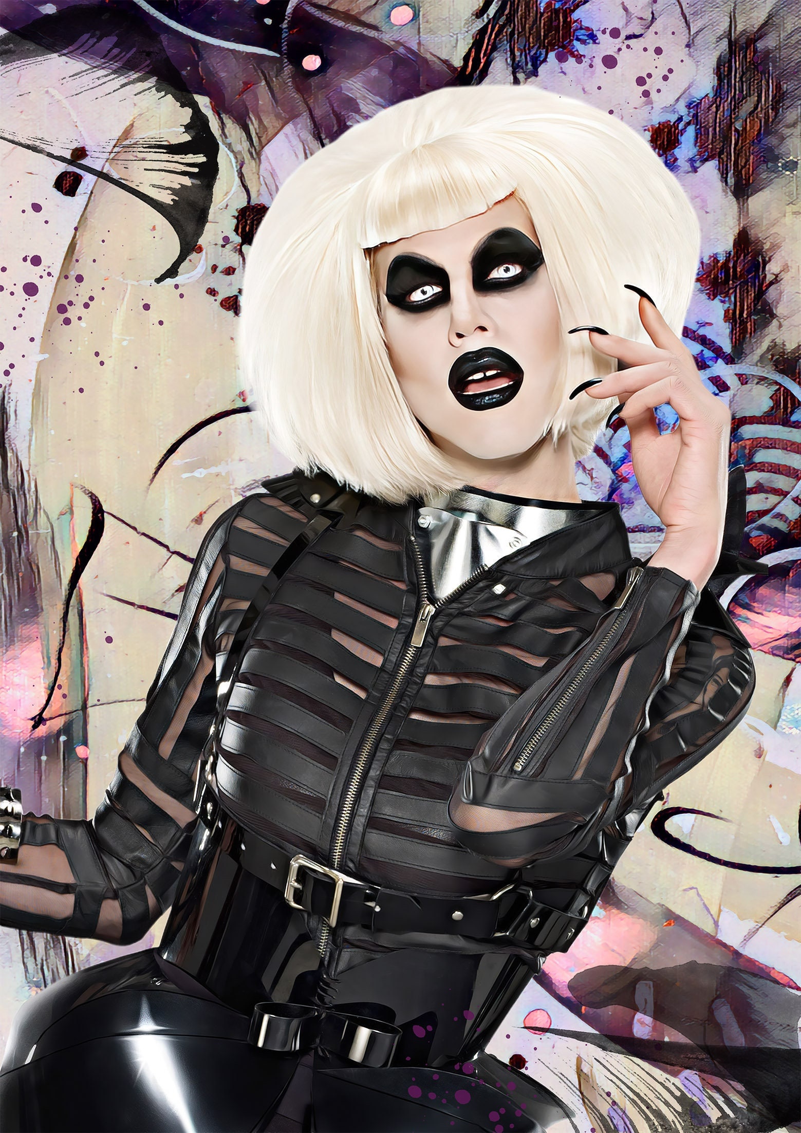 Sharon Needles Fine Art Print - Pop Art - Sharon Needles Modern ...