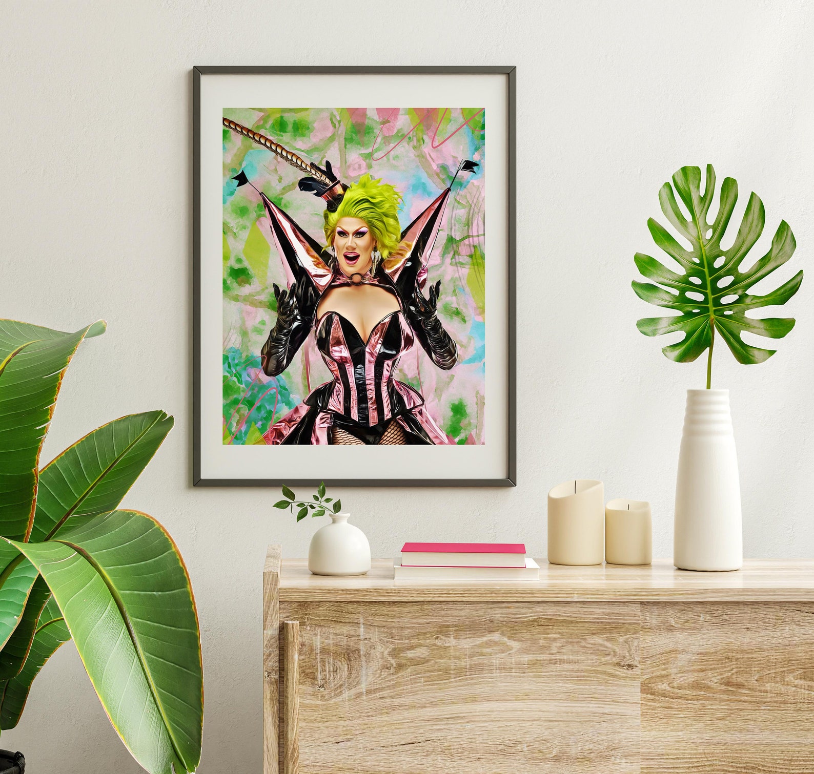 Jimbo Fine Art Print - Pop Art - Jimbo the Killer Clown - Drag Queen ...