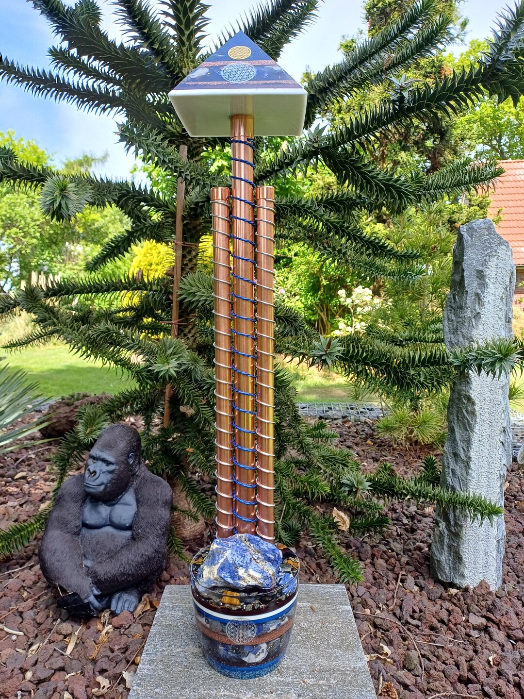 Chembuster Orgonite Energy 5gfighter Sky Guardian 5G Fighter 15kg Blue ...