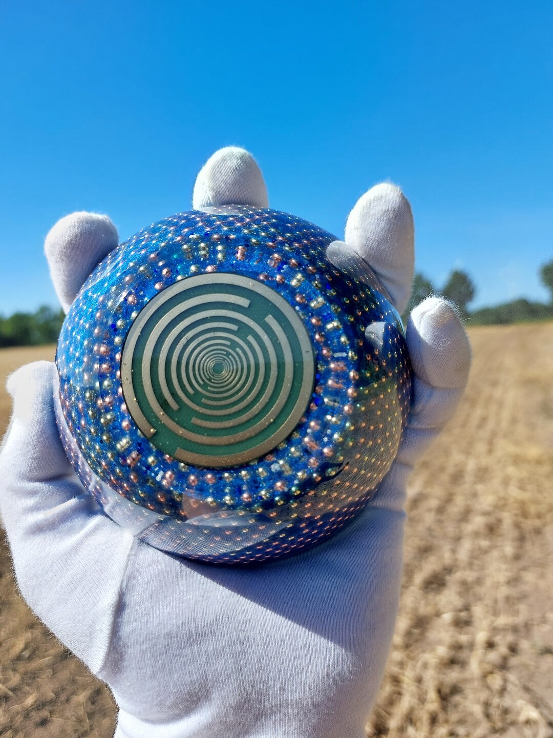 Orgonite Orgon Ultimate Egypt Blue EMP Block MWO Antenna Oscillator - Etsy