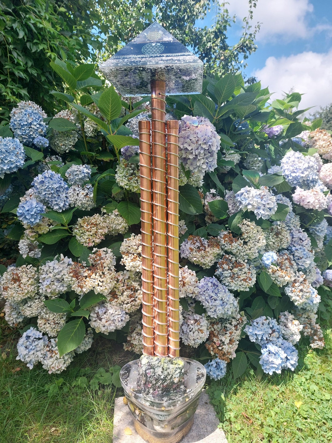 Chembuster Orgonite Energy 5gfighter Cloud Guardian Silver-star 16kg ...