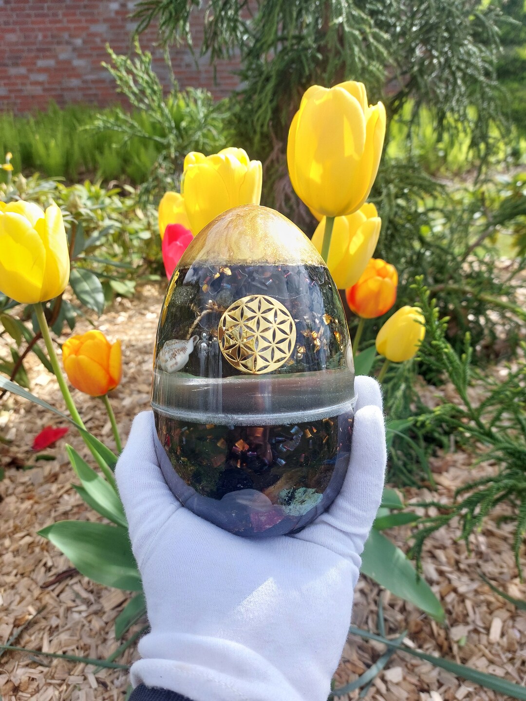 Chembuster Orgonite Energy Power Egg - Etsy