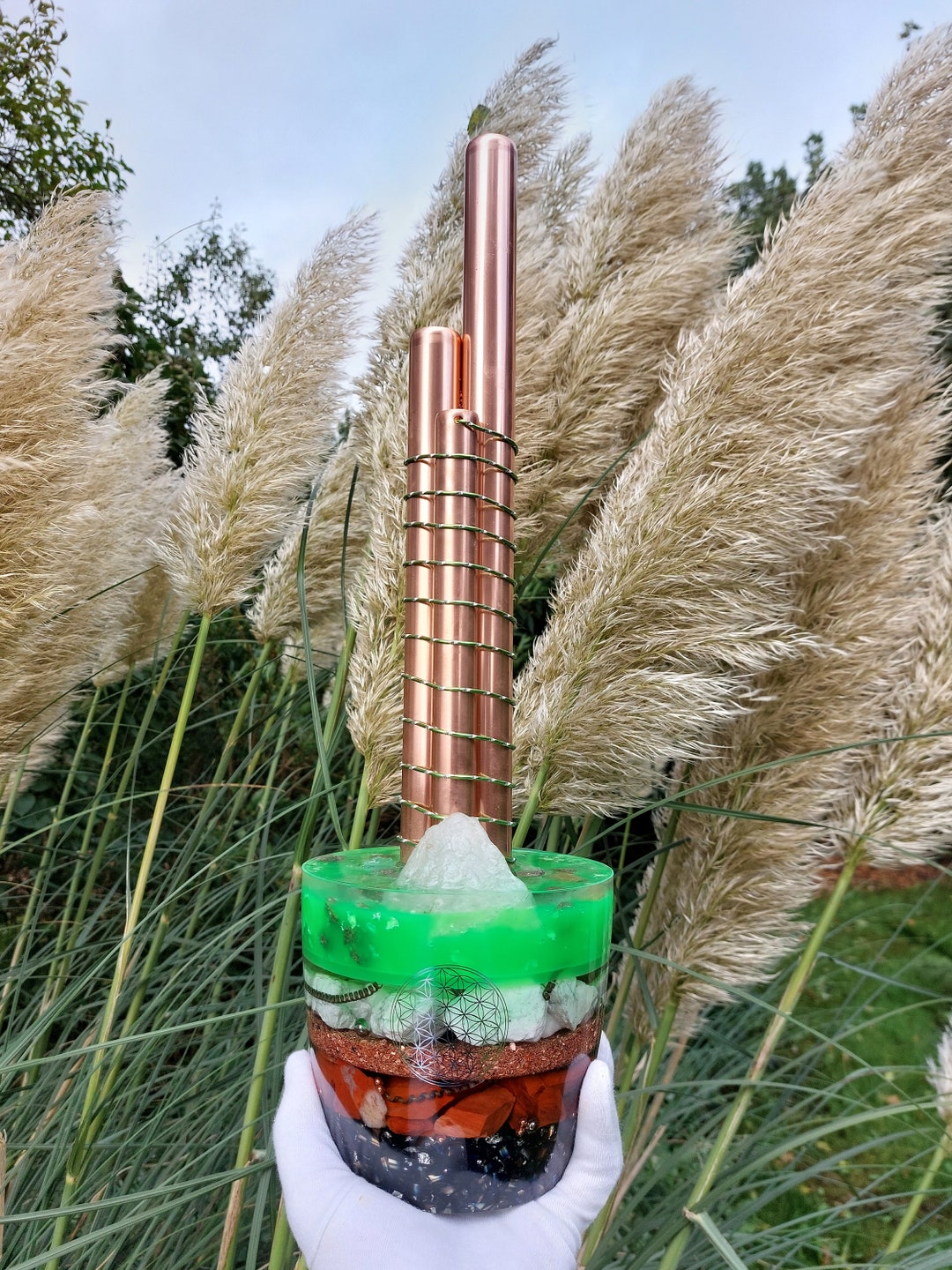 Orgonite Cloudbuster obusier puissant Chembuster 46 kg - Etsy France