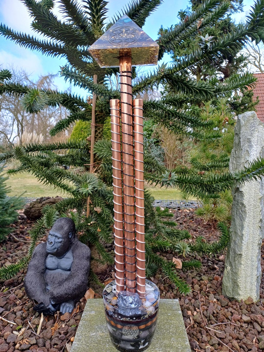 Chembuster Orgonite Energy Sky Guardian 5G Fighter 12kg - Etsy Singapore