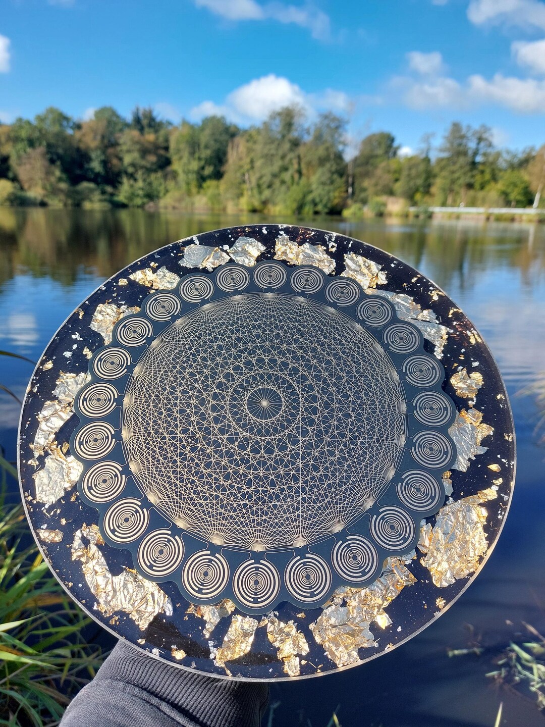 Orgonit Orgon Charging Plate, Generator Plate, MWO Lakhovsky Food ...