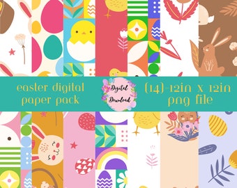 Pastel Rainbow Gingham & Tiny Polka Dots Digital Papers. - Etsy