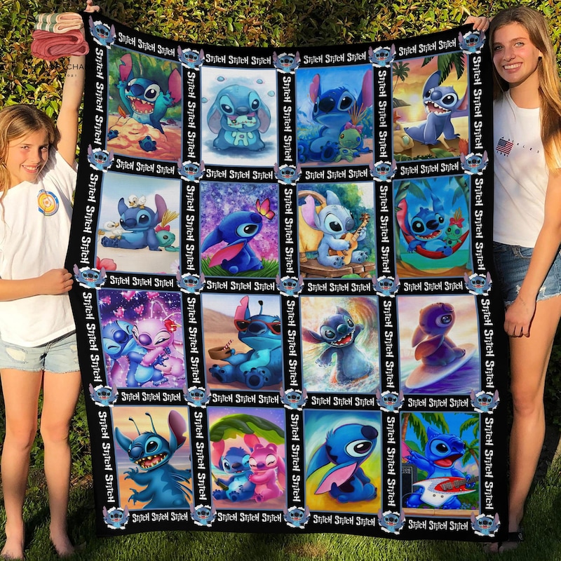 Lilo and Stitch Blanket - Etsy