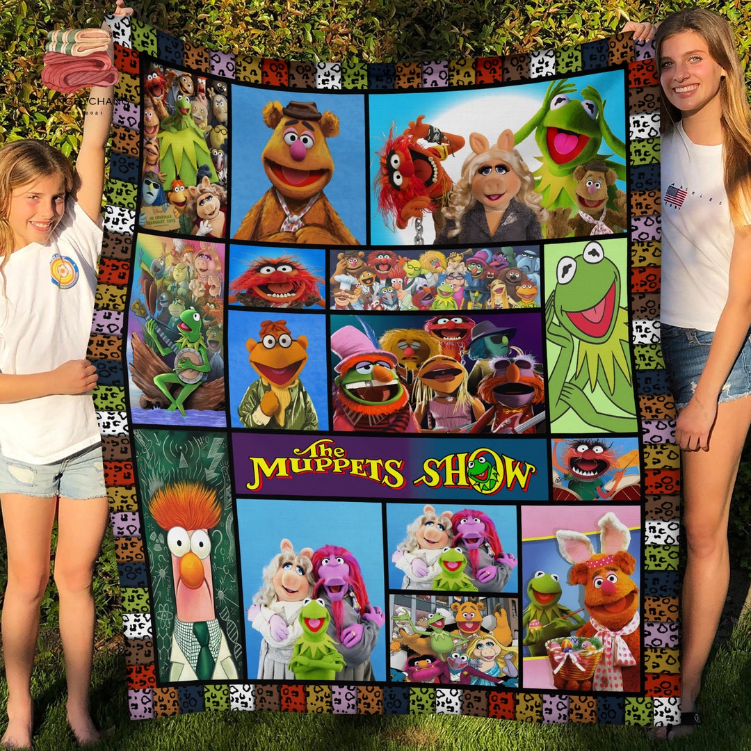 The Muppet Show Fleece Blanket, Premium Sherpa Blanket, Comedy Film ...