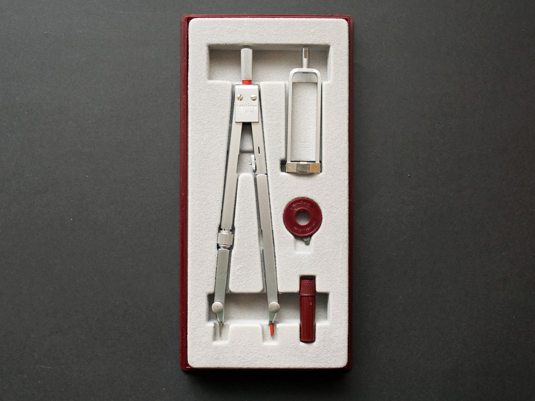 Refurbished Rotring Compass Telescopic Arm Set Inc Technical Pen ...