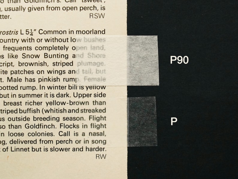 Neschen Filmoplast P Paper Repair Tape Ultra-thin Book Conservation 50m ...