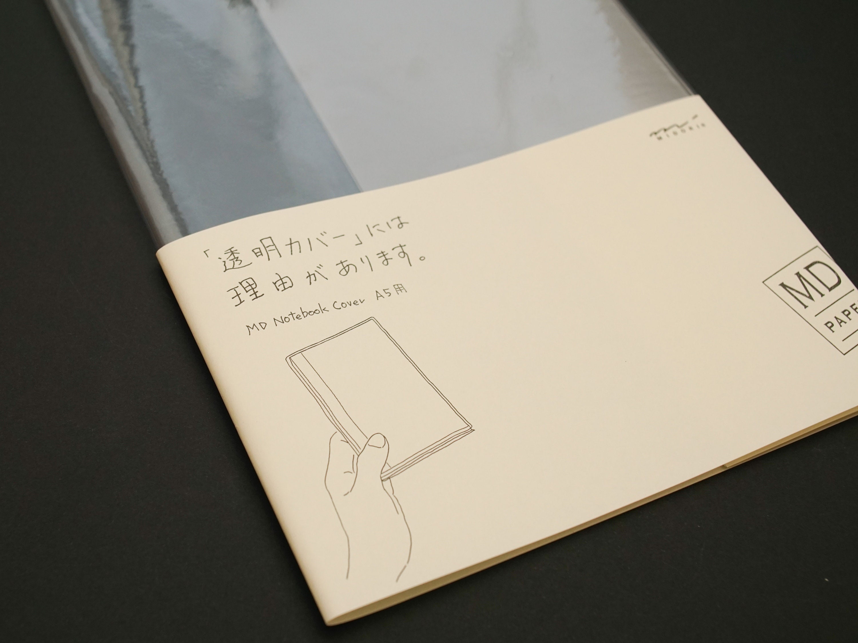 Midori MD Notebook Clear Cover A5 MD Paper Made in Japan - Etsy