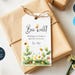 Get Well Soon Gift Tag Template, Bee Well Tag, Thinking of You Tag ...