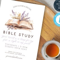 Women’s Bible Study Invite | Editable Invite | Church Group Invite ...