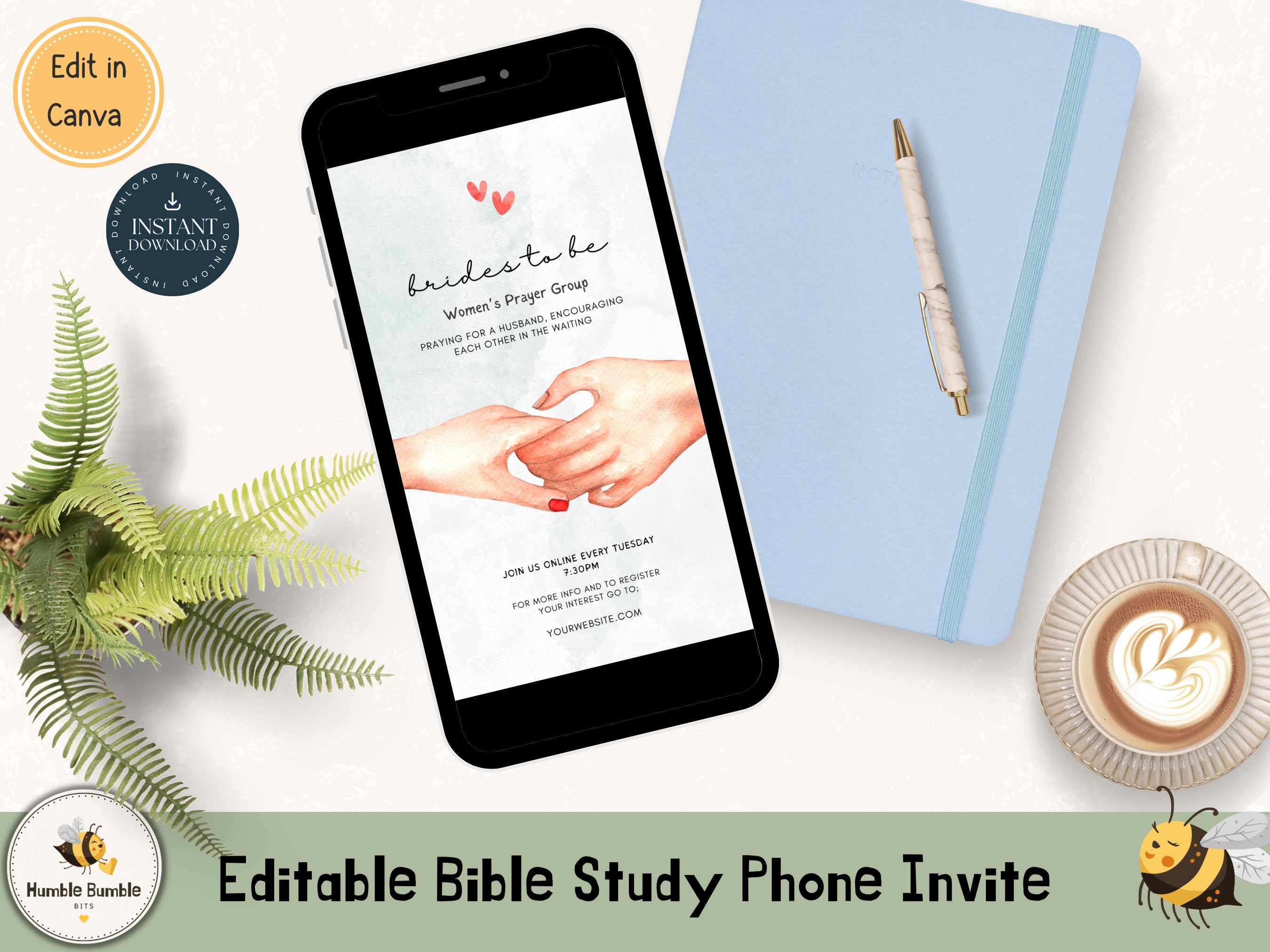 Editable Prayer Group Invite Bible Study Invitation Editable Invitation ...