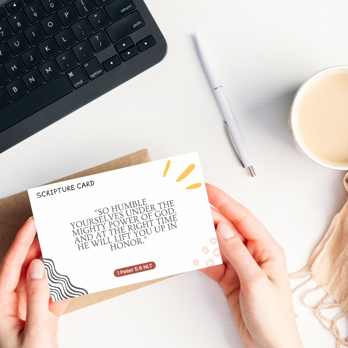 Editable Scripture Cards | Bible Verse Card | Prayer Card ...