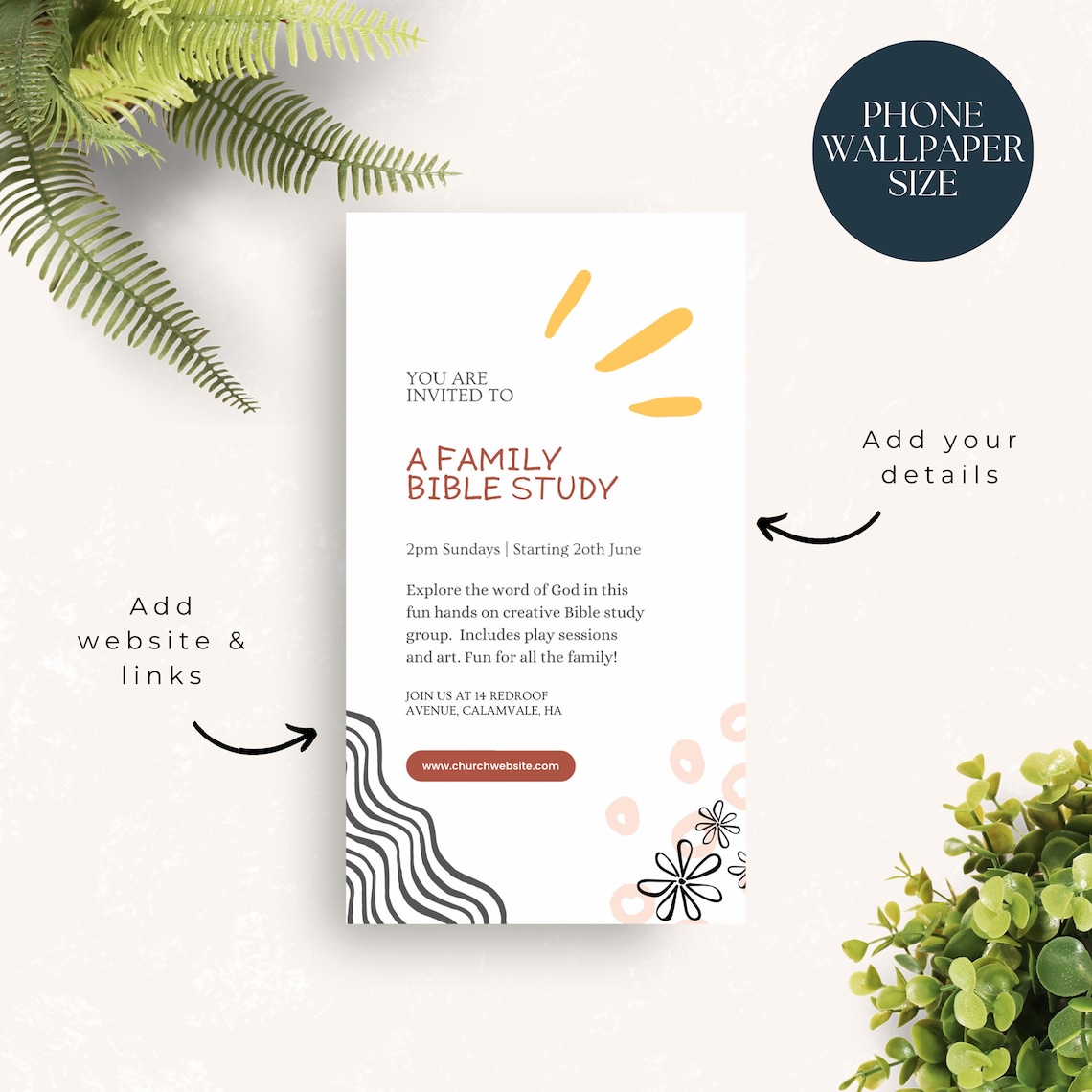 Editable Bible Study Invite Prayer Group Invitation Editable Invitation ...