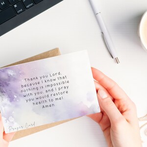 Printable Blank Prayer Cards | Prayer Request Cards | Junk Journal ...