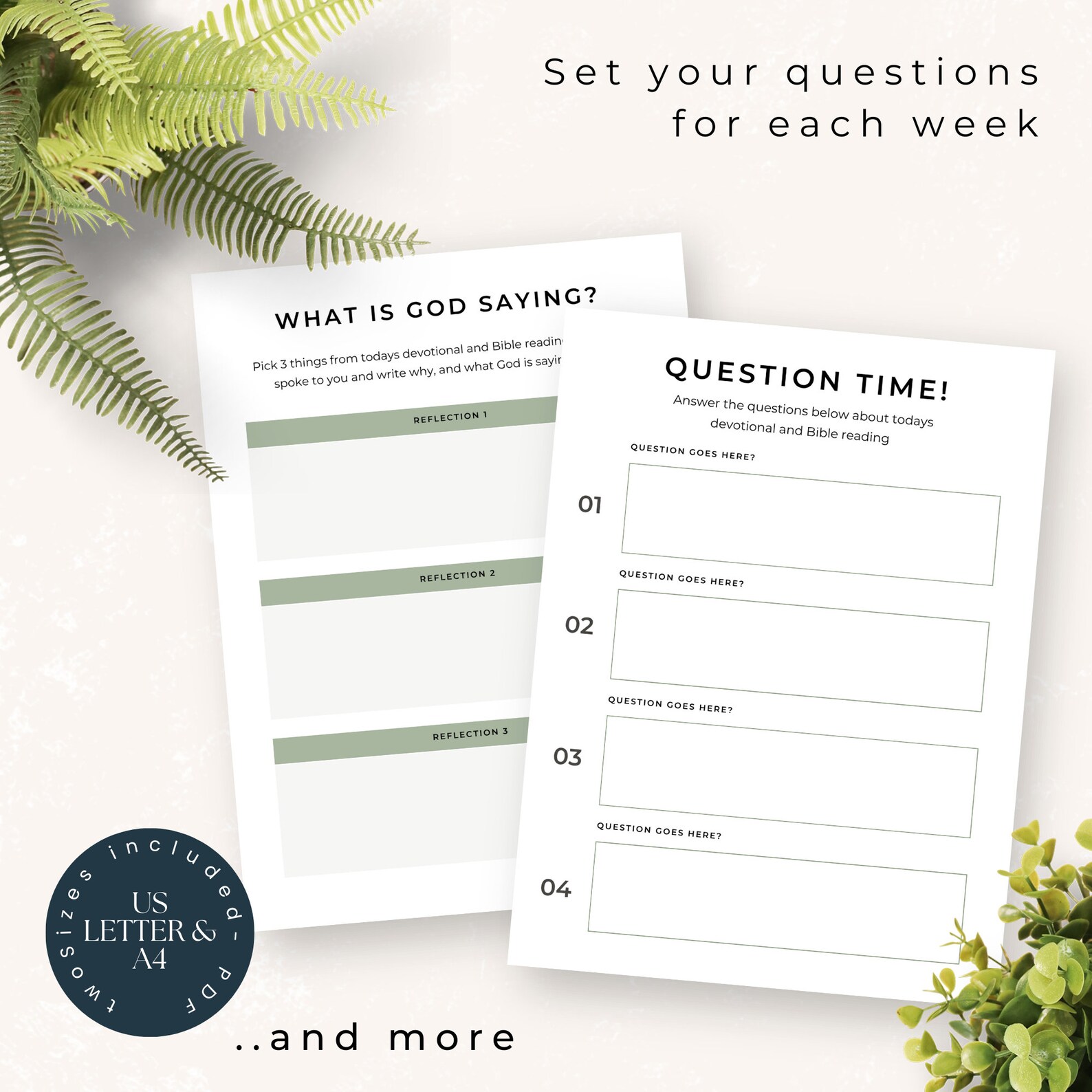 Editable Bible Study Booklet for Hosting | Bible Study Template ...