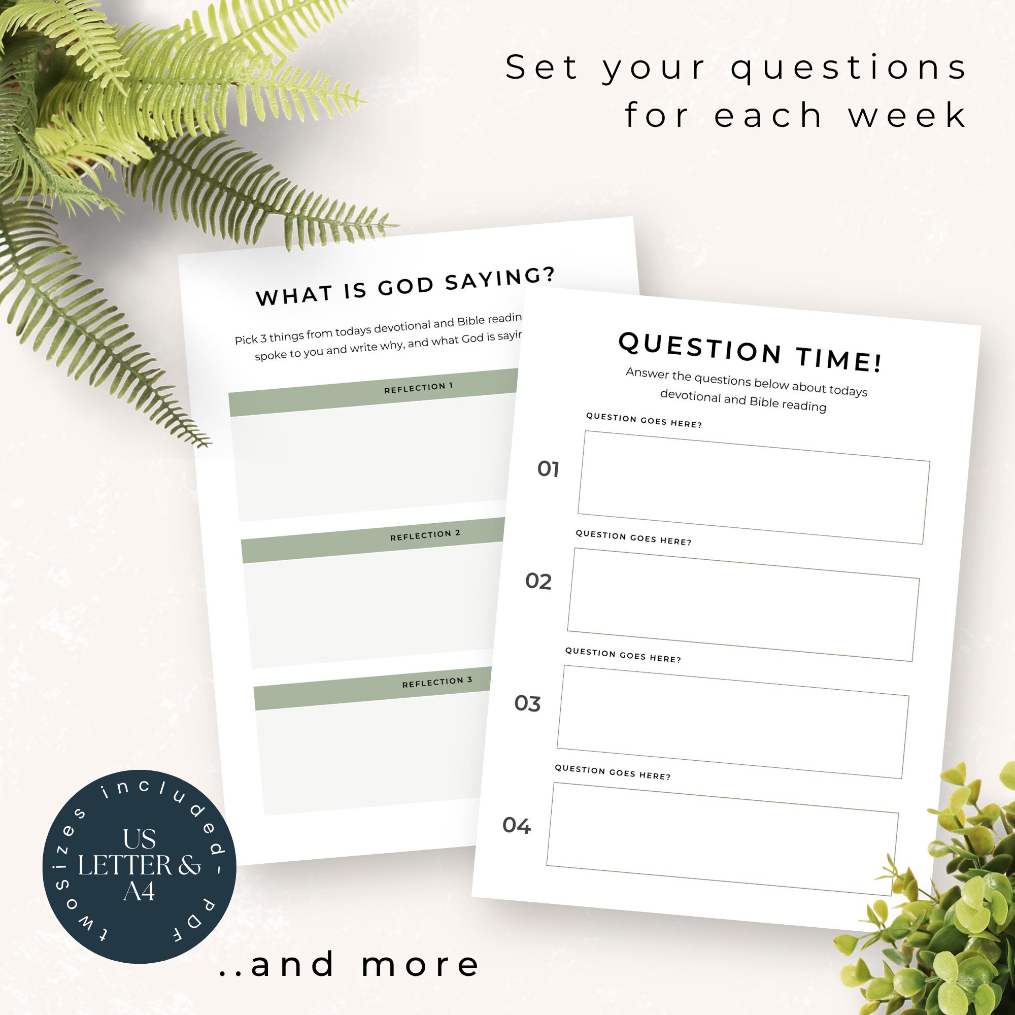 Editable Bible Study Booklet for Hosting Bible Study Template ...