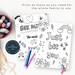Bee Kind Coloring Bundle | Kids Coloring Activity | Mindfulness ...