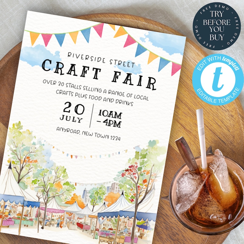 Summer Fair Poster - Etsy UK